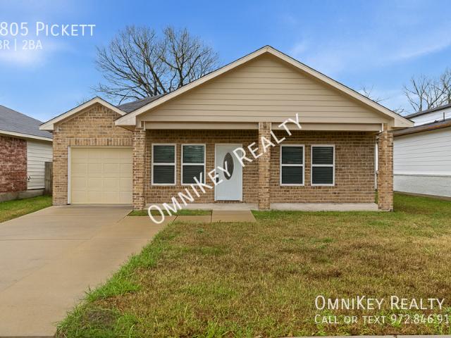 3 BR, 2 BA Apartment 4805 Pickett, Greenville, TX 75401