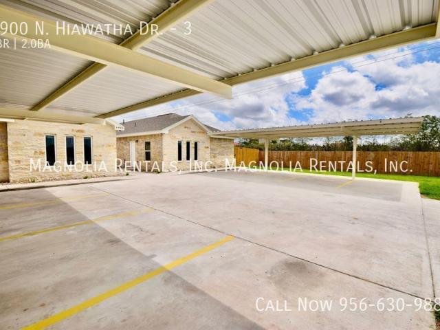3 BR, 2 BA Apartment 4900 N. Hiawatha Dr Pharr, TX 78577
