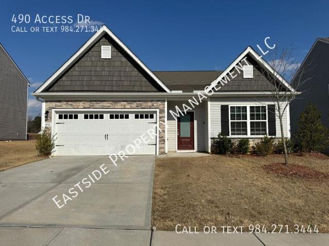 3 BR, 2 BA Apartment 490 Access Dr, Youngsville, NC 27596