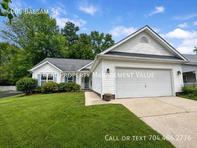 3 BR, 2 BA Apartment 4005 Balsam St, Indian Trail, NC 28079