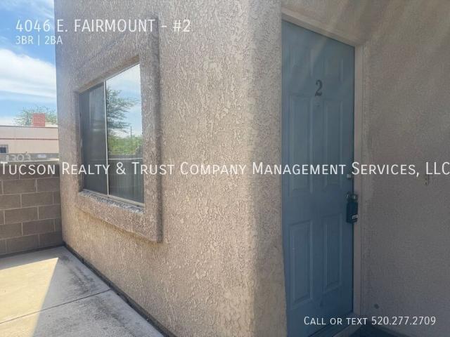 3 BR, 2 BA Apartment 4046 E. FAIRMOUNT, TUCSON, AZ 85712