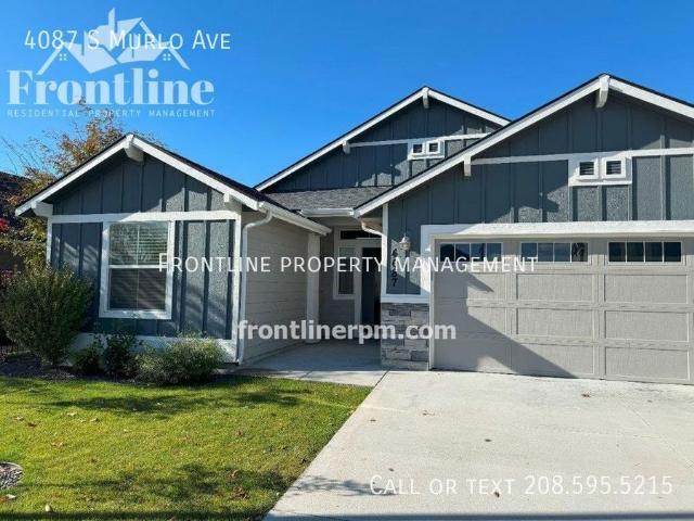 3 BR, 2 BA Apartment 4087 S Murlo Ave, Meridian, ID 83642