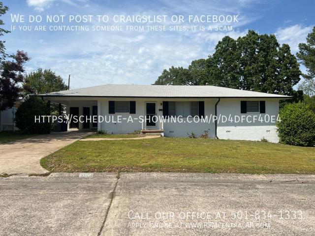 3 BR, 2 BA Apartment 409 High Hill Rd North Little Rock, AR 72116
