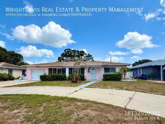 3 BR, 2 BA Apartment 4201 Benson Ave N, St Petersburg, FL 33713