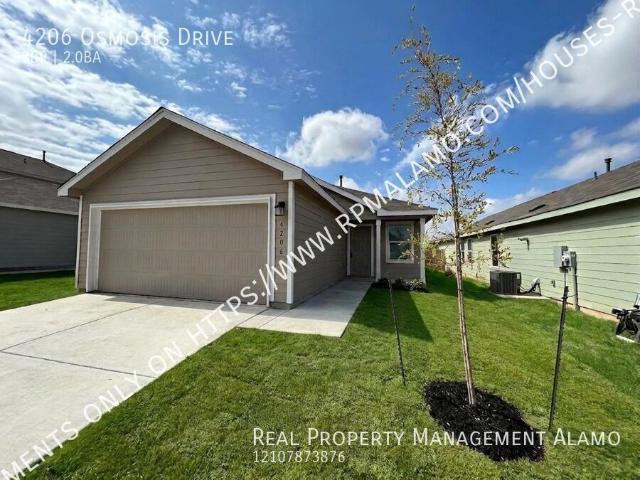 3 BR, 2 BA Apartment 4206 Osmosis Drive, San Antonio, TX 78223