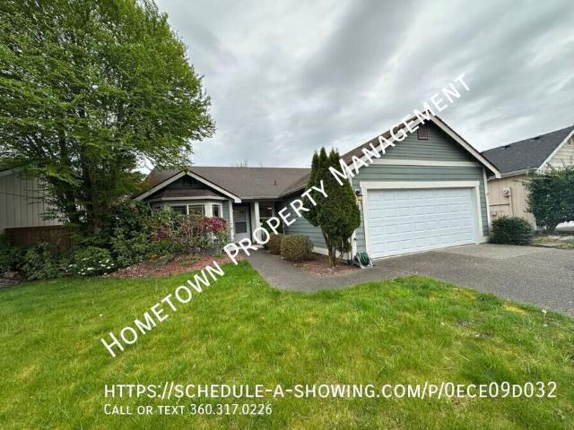 3 BR, 2 BA Apartment 5407 Komachin Lp SE, Lacey, WA 98513