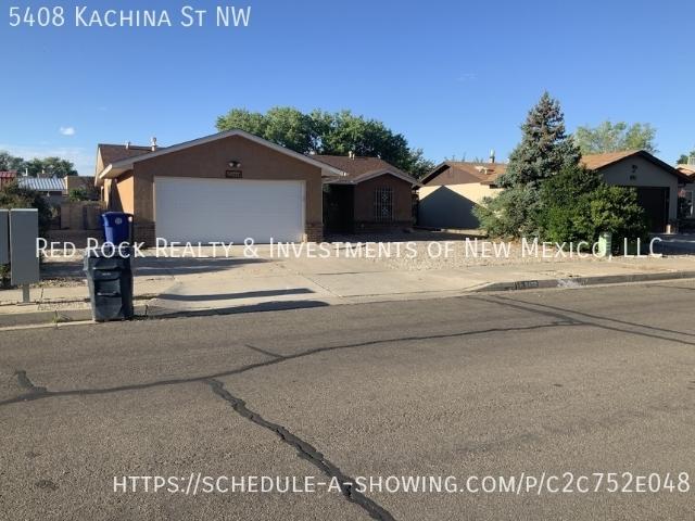 3 BR, 2 BA Apartment 5408 Kachina St NW, Albuquerque, NM 87120