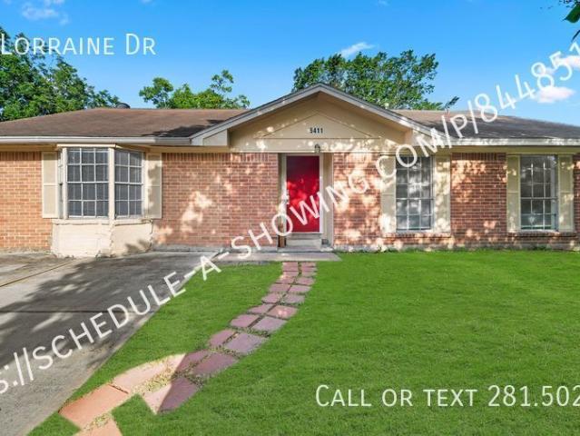 3 BR, 2 BA Apartment 5411 Lorraine Dr, Baytown, TX 77521