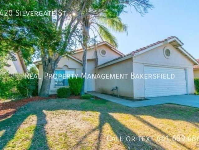 3 BR, 2 BA Apartment 5420 Silvergate St Bakersfield, CA 93313