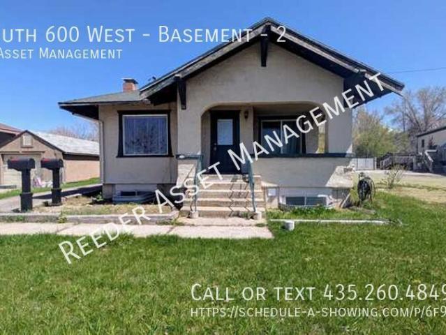 3 BR, 2 BA Apartment 54 South 600 West Basement, Logan, UT 84321