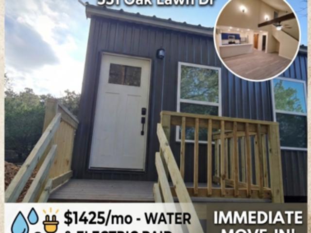 3 BR, 2 BA Apartment 551 Oak Lawn Dr, Unit 2, Bandera, TX 78003