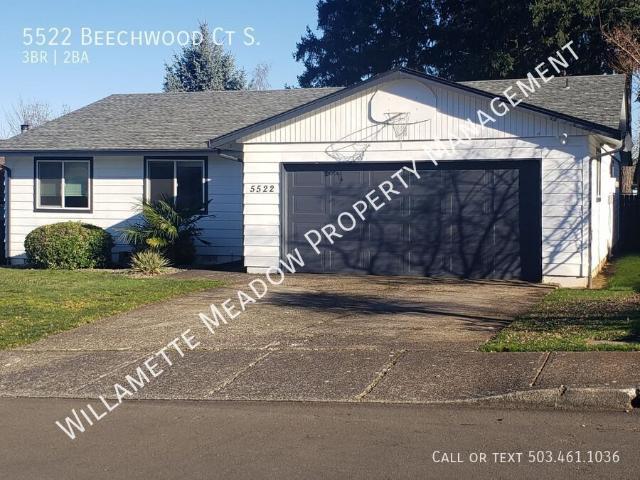 3 BR, 2 BA Apartment 5522 Beechwood Ct S Salem, OR 97306