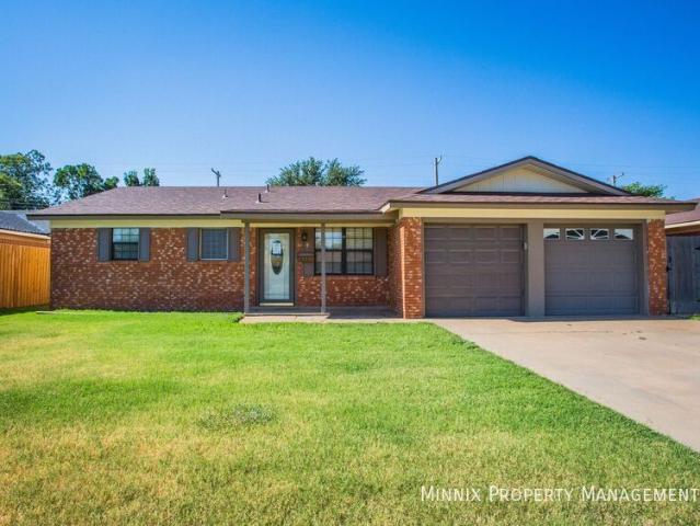 3 BR, 2 BA Apartment 5523 17th Pl Lubbock, TX 79416