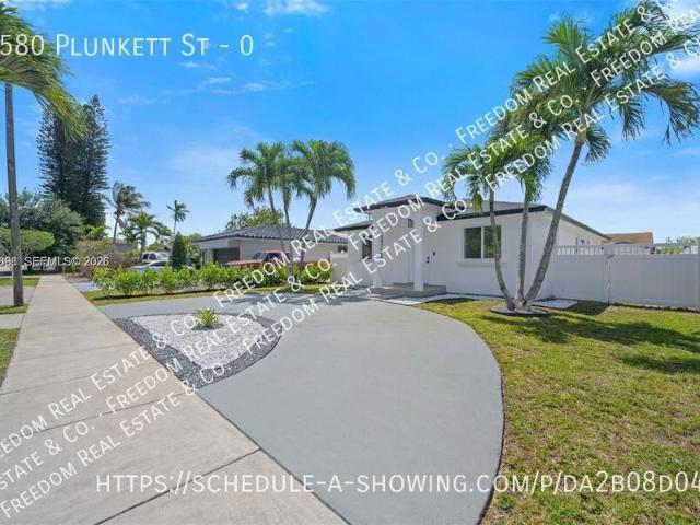 3 BR, 2 BA Apartment 5580 Plunkett St, Hollywood, FL 33021