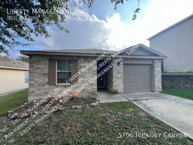 3 BR, 2 BA Apartment 5706 Hickory Canyon, San Antonio, TX 78252