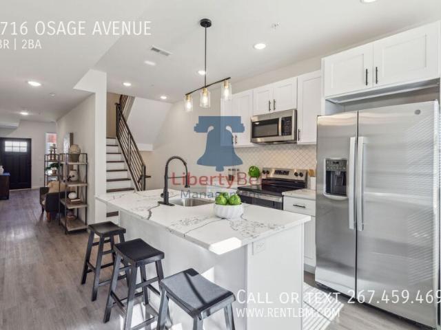 3 BR, 2 BA Apartment 5716 OSAGE AVENUE, PHILADELPHIA, PA 19143