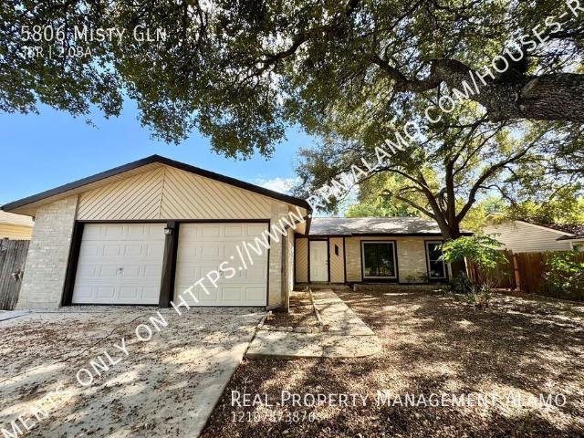 3 BR, 2 BA Apartment 5806 Misty Gln, San Antonio, TX 78247