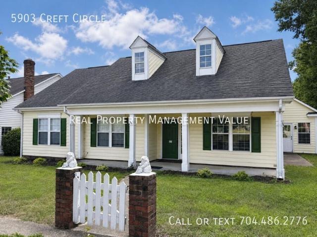 3 BR, 2 BA Apartment 5903 Creft Circle, Indian Trail, NC 28079