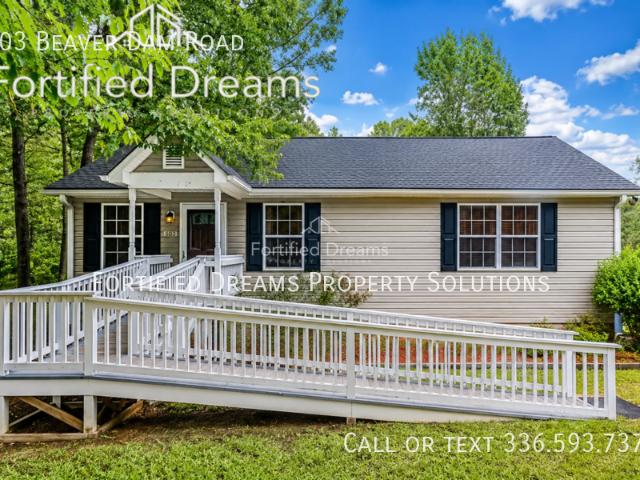 3 BR, 2 BA Apartment 503 Beaver Dam Road, Liberty, NC 27298