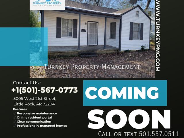 3 BR, 2 BA Apartment 5005 W 31st Street, Little Rock, AR 72204