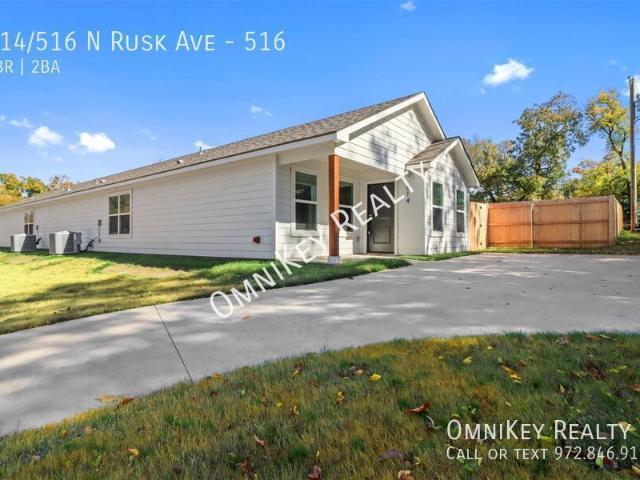 3 BR, 2 BA Apartment 514/516 N Rusk Ave, Denison, TX 75020