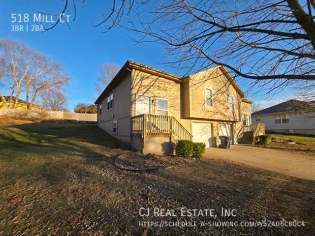3 BR, 2 BA Apartment 518 Mill Ct, Blue Springs, MO 64015