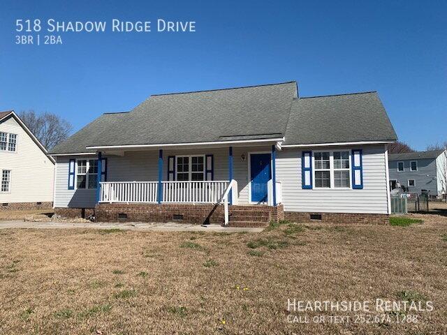 3 BR, 2 BA Apartment 518 Shadow Ridge Drive, Winterville, NC 28590