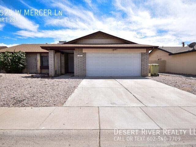 3 BR, 2 BA Apartment 6525 W MERCER Ln, Glendale, AZ 85304