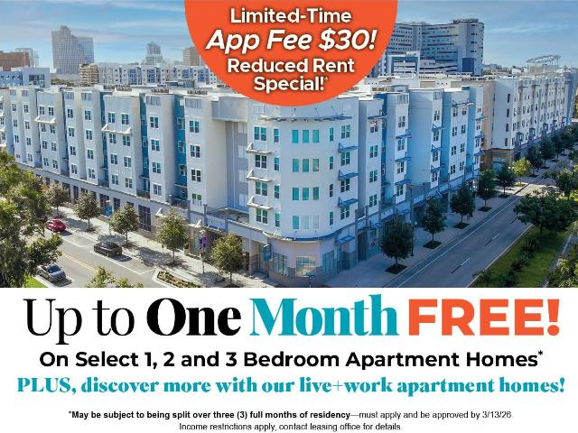 3 BR, 2 BA Apartment 659 W Amelia Street Unit 211, Orlando, FL 32801