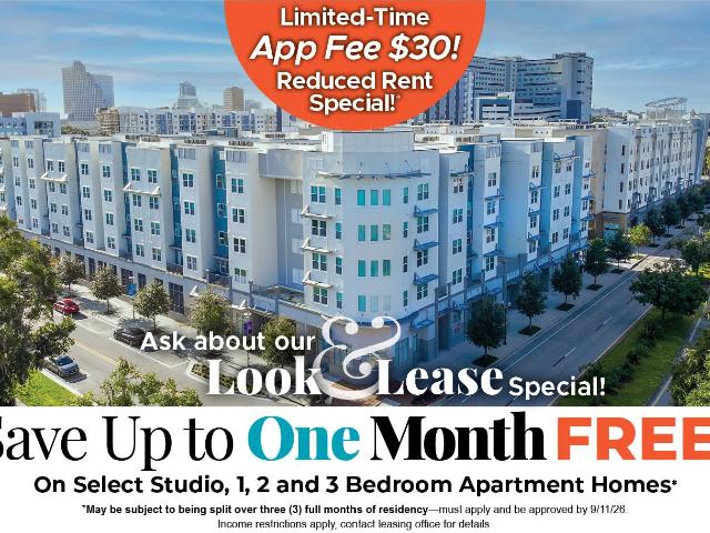3 BR, 2 BA Apartment 659 W Amelia Street Unit 310, Orlando, FL 32801