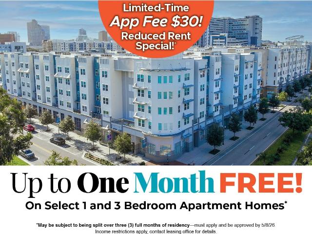 3 BR, 2 BA Apartment 659 W Amelia Street Unit 329, Orlando, FL 32801