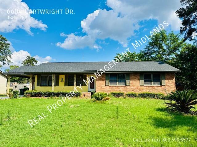 3 BR, 2 BA Apartment 6604 Cartwright Dr Columbia, SC 29223