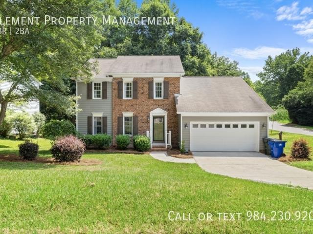 3 BR, 2 BA Apartment 6649 Speight Cir, Raleigh, NC 27616