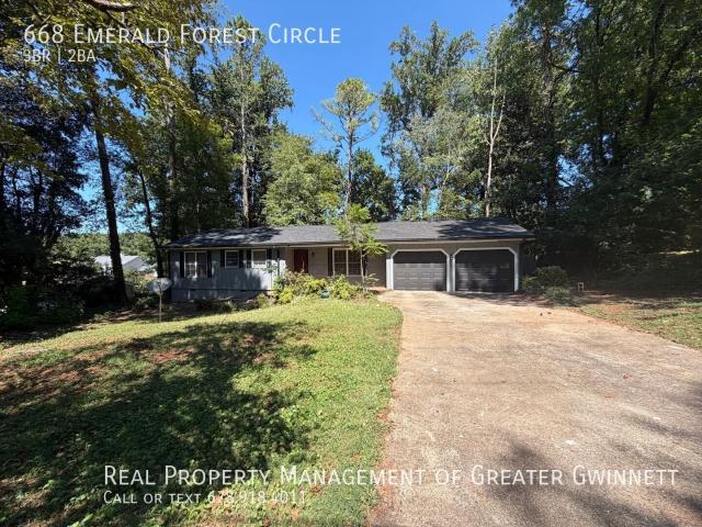 3 BR, 2 BA Apartment 668 Emerald Forest Circle, Lawrenceville, GA 30044