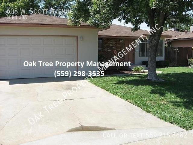 3 BR, 2 BA Apartment 608 W. Scott Avenue, Clovis, CA 93612