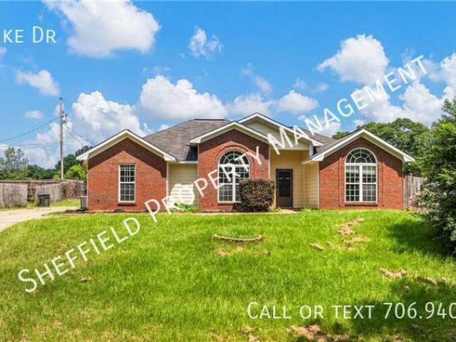 3 BR, 2 BA Apartment 60 Duke Dr, Fort Mitchell, AL 36856