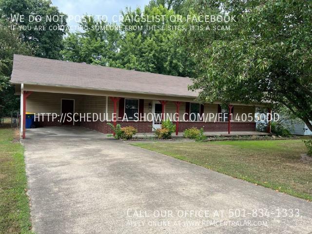 3 BR, 2 BA Apartment 60 Parkview Dr, Cabot, AR 72023