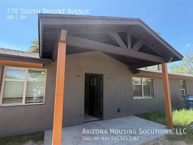 3 BR, 2 BA Apartment 770 South Bryant Avenue, Tucson, AZ 85711