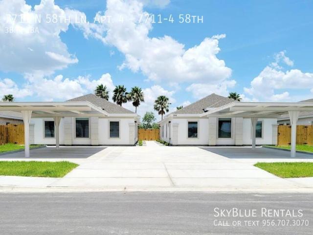3 BR, 2 BA Apartment 7711 N 58th Ln, Apt. 4, Mission, TX 78573