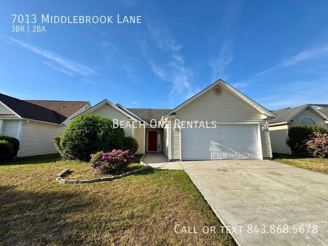 3 BR, 2 BA Apartment 7013 Middlebrook Lane, Myrtle Beach, SC 29579