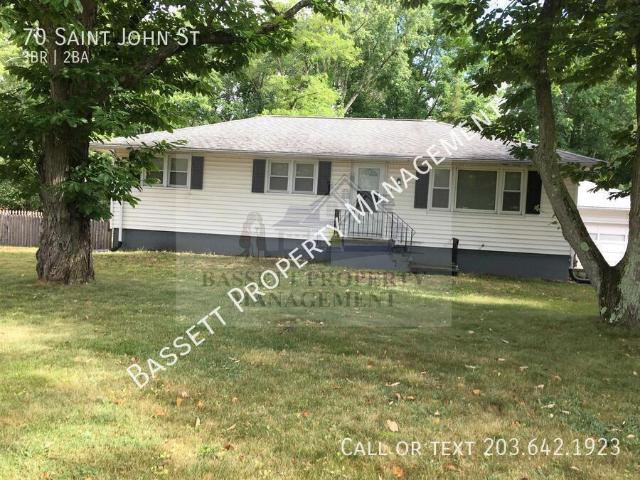 3 BR, 2 BA Apartment 70 Saint John St, North Haven, CT 06473