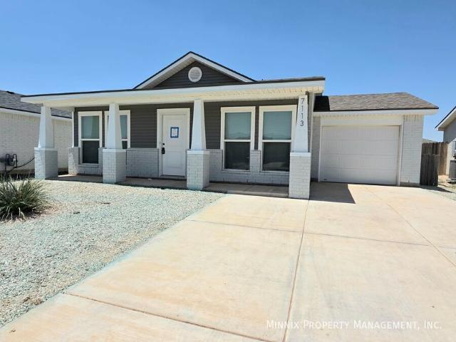 3 BR, 2 BA Apartment 7113 Black Butte, Midland, TX 79705