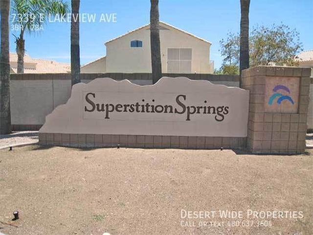3 BR, 2 BA Apartment 7339 E LAKEVIEW AVE, Mesa, AZ 85209