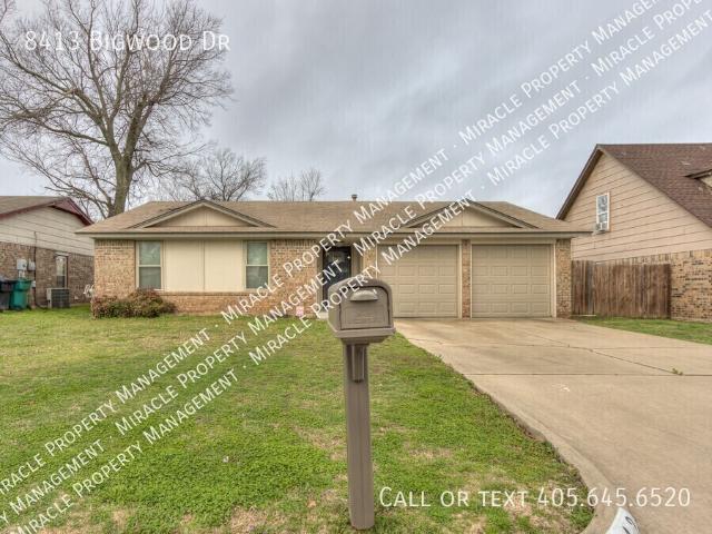 3 BR, 2 BA Apartment 8413 Bigwood Dr, Oklahoma City, OK 73135