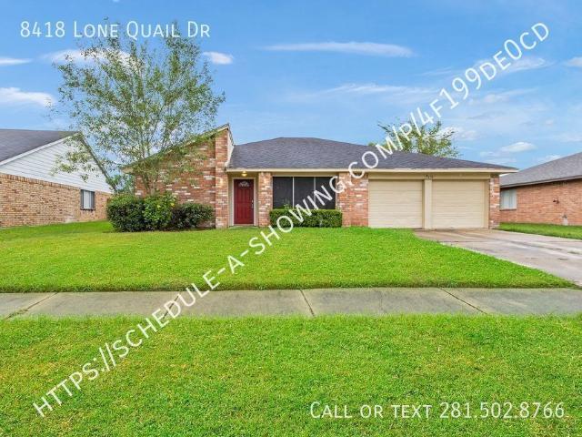 3 BR, 2 BA Apartment 8418 Lone Quail Dr, Missouri City, TX 77489