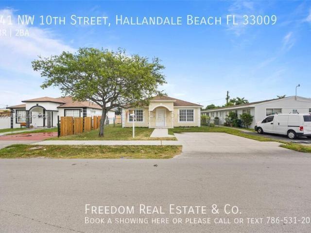 3 BR, 2 BA Apartment 841 NW 10th Street, Hallandale Beach FL 33009, Hallandale Beach, FL 33009