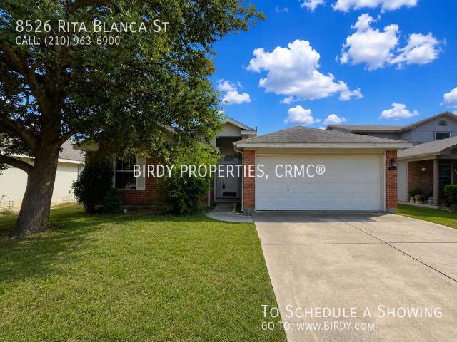 3 BR, 2 BA Apartment 8526 Rita Blanca St, Converse, TX 78109