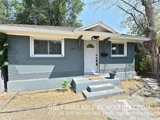 3 BR, 2 BA Apartment 857 E Elm Ave, Salt Lake City, UT 84106
