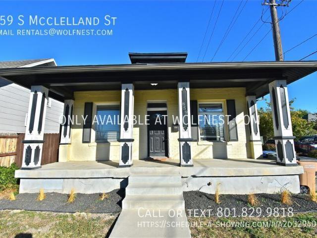 3 BR, 2 BA Apartment 859 S Mcclelland St, Salt Lake City, UT 84102