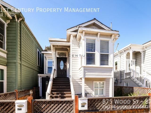 3 BR, 2 BA Apartment 875 Wood St, Oakland, CA 94607